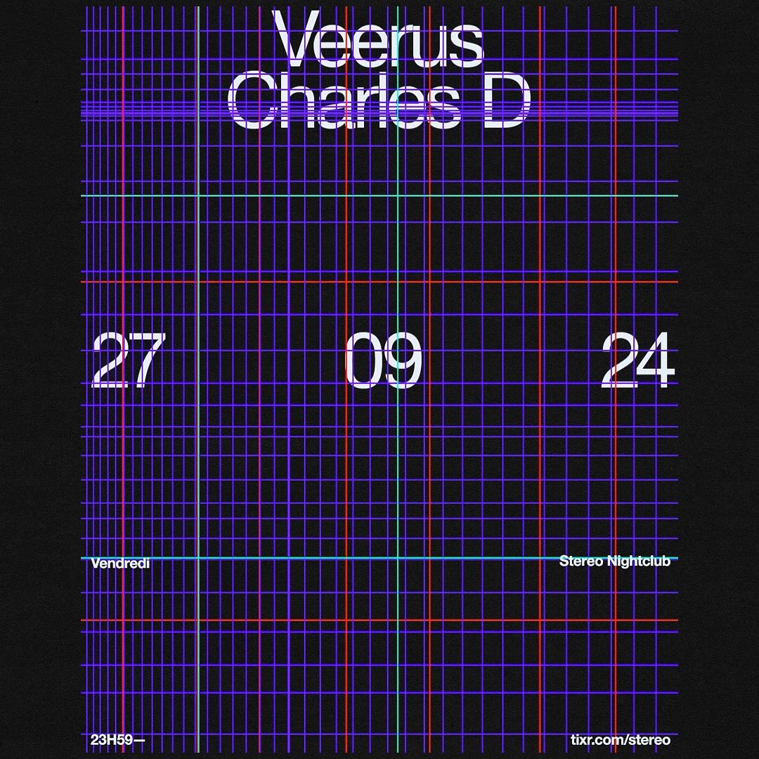 VEERUS | CHARLES D Tickets at Stereo in Montréal by Stereo | Tixr