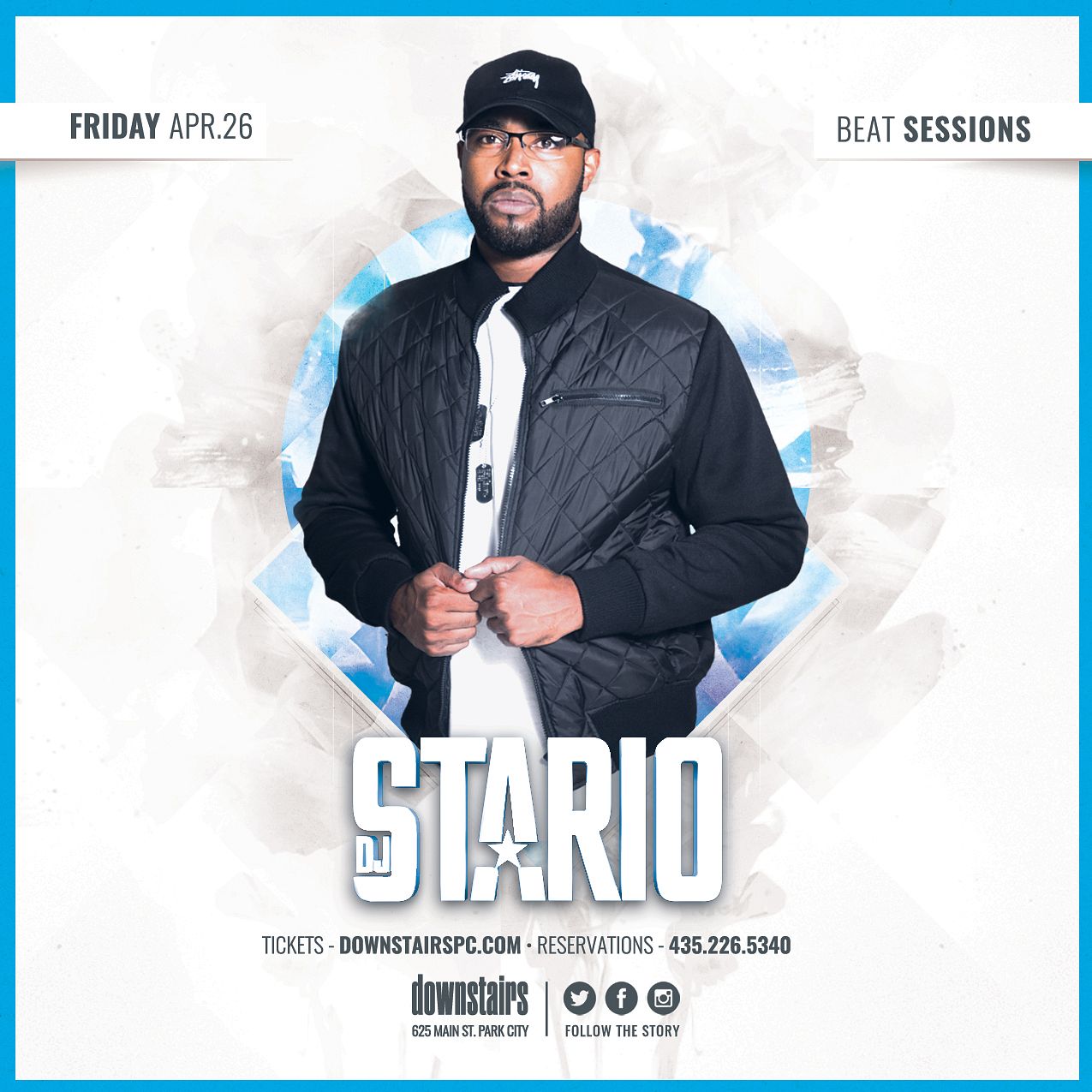 Beat Sessions with DJ Stario Tickets at Downstairs in Park City by ...