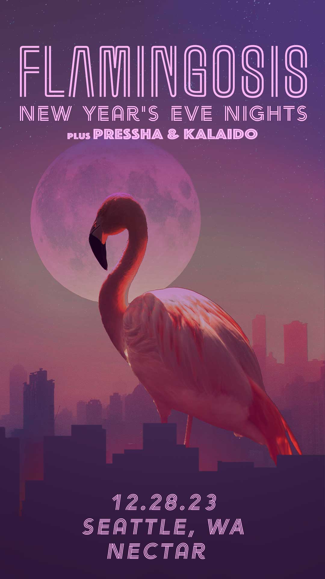 FLAMINGOSIS with Pressha and Kalaido Tickets at Nectar Lounge in ...