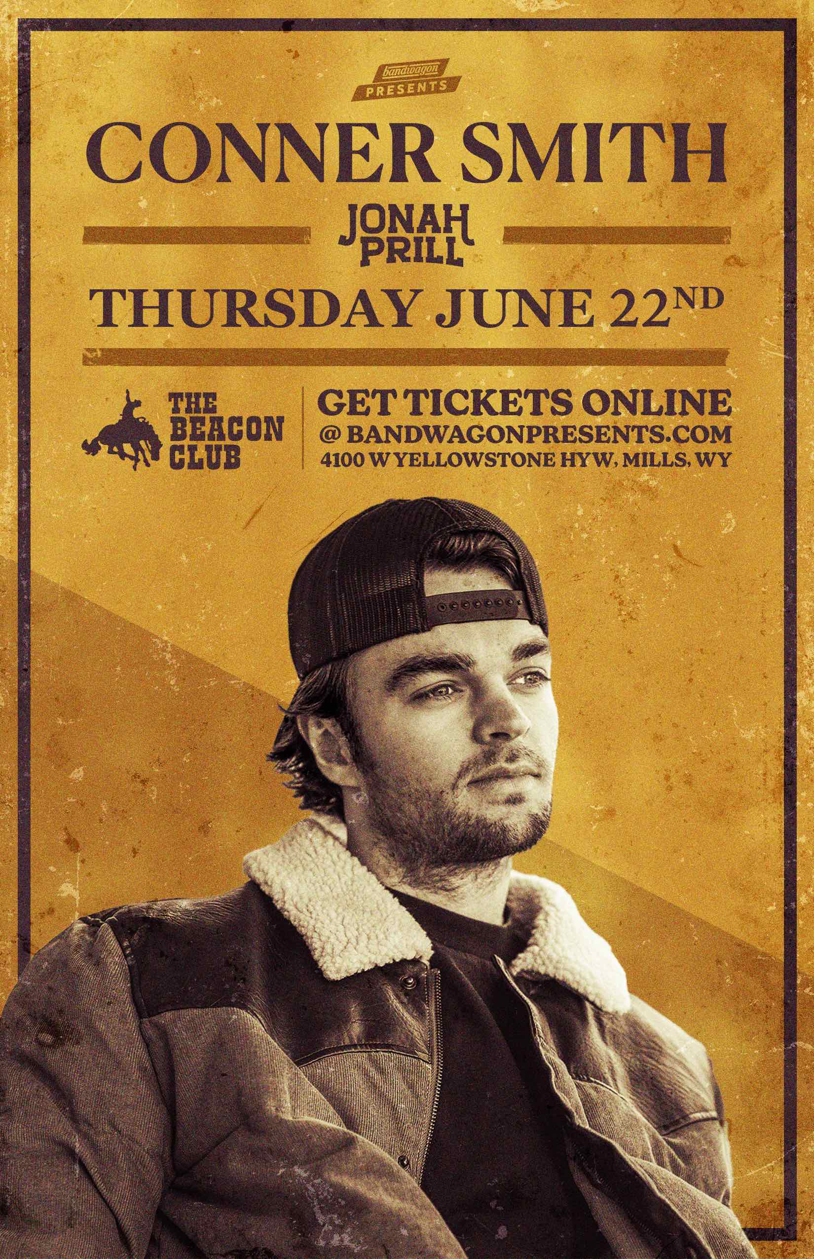 Conner Smith, Jonah Prill at Beacon Club Tickets at Beacon Club in ...