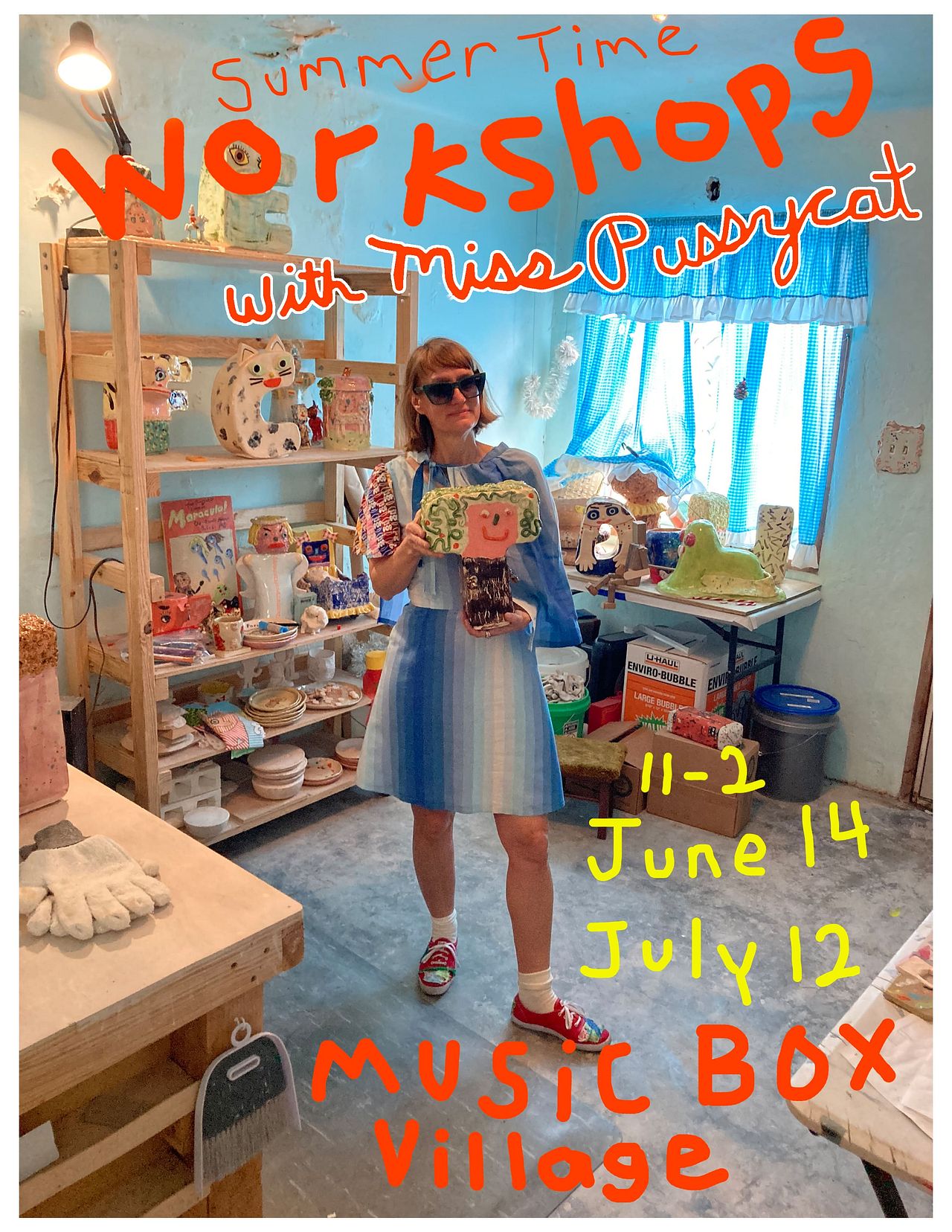 Saturday Open Hours w/ Miss Pussycat puppet making workshop Tickets at ...