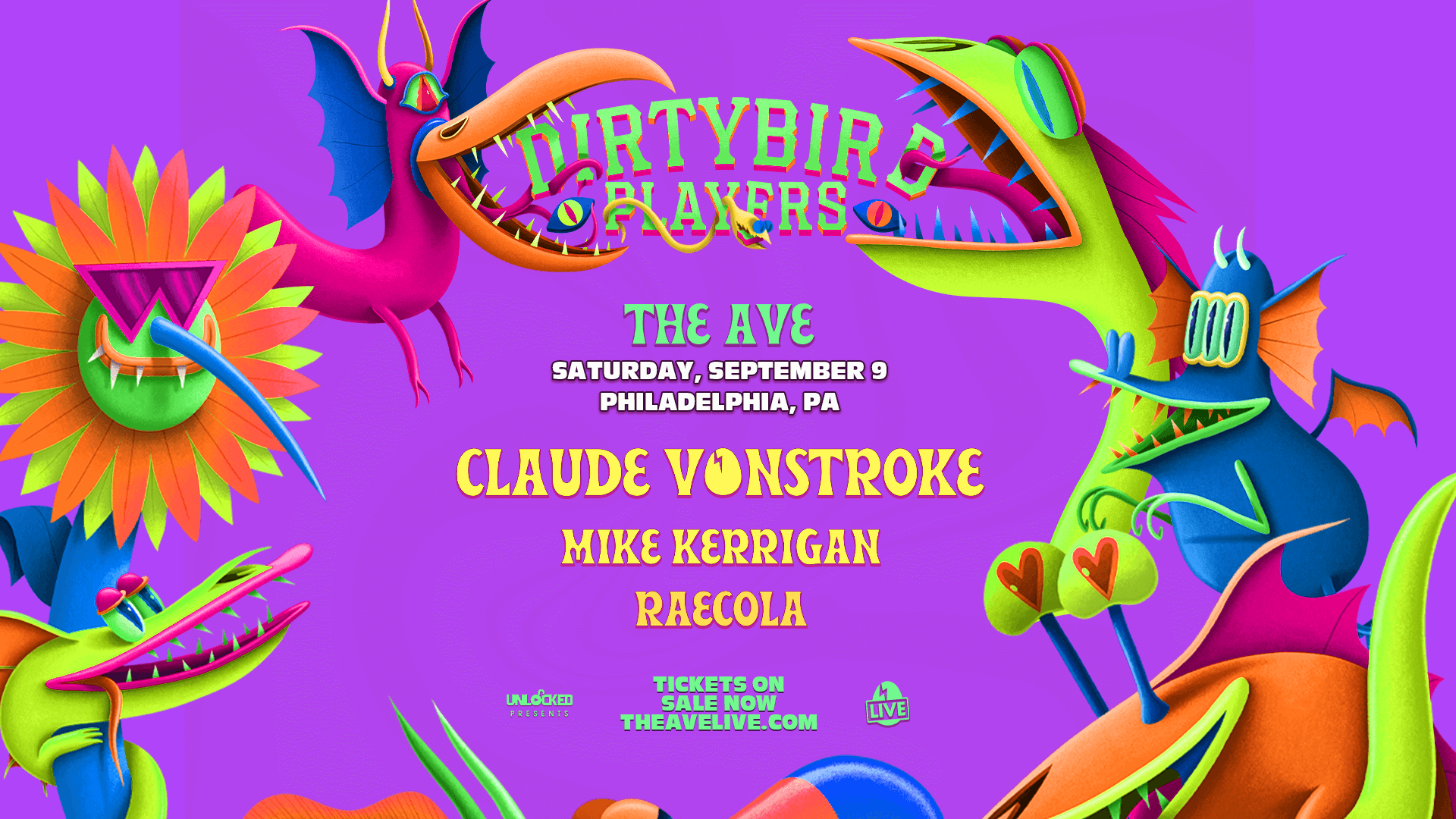 Claude VonStroke Tickets at The Ave Live in Philadelphia by Unlocked ...