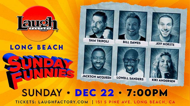 Sunday Funnies Tickets at Laugh Factory Long Beach in Long Beach by ...