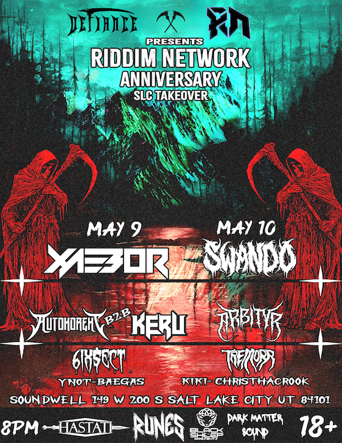 Riddim Network Anniversary SLC Takeover at Soundwell Tickets at ...