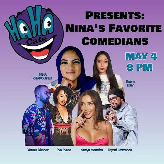 Nina's Favorite Comedians Tickets at Ha Ha Comedy Club in Los Angeles by Haha Comedy Club | Tixr