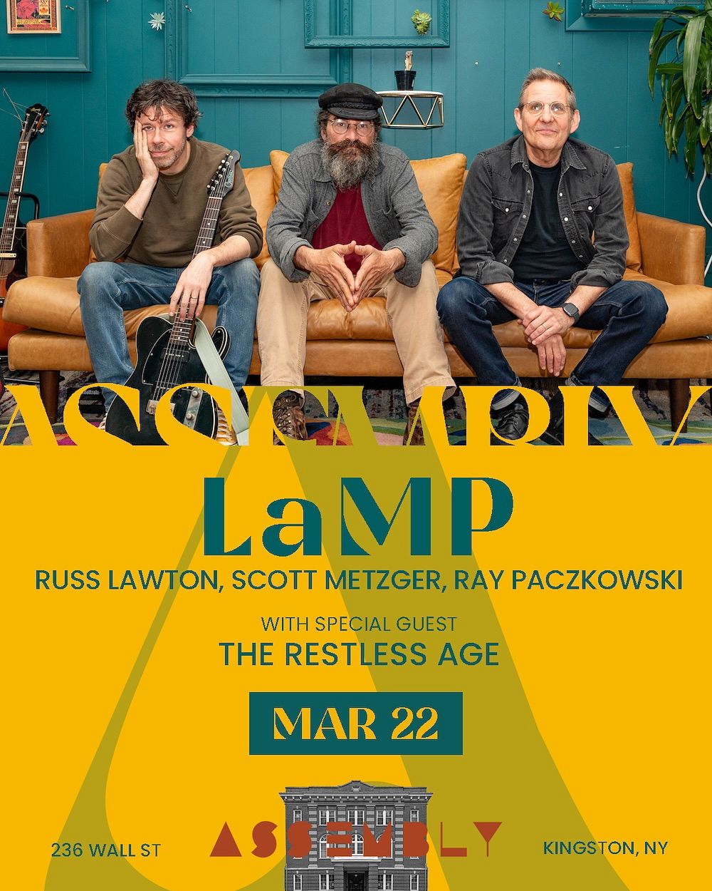 LaMP (Russ Lawton, Scott Metzger, Ray Paczkowski) Tickets at Assembly ...