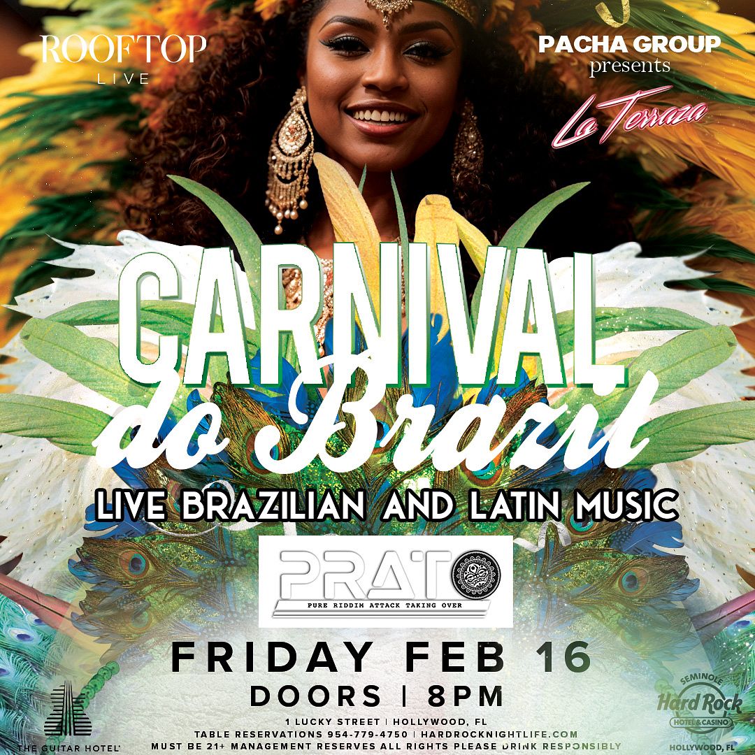 Carnaval de Brazil | Rooftop Live Tickets at Rooftop Live in Hollywood ...