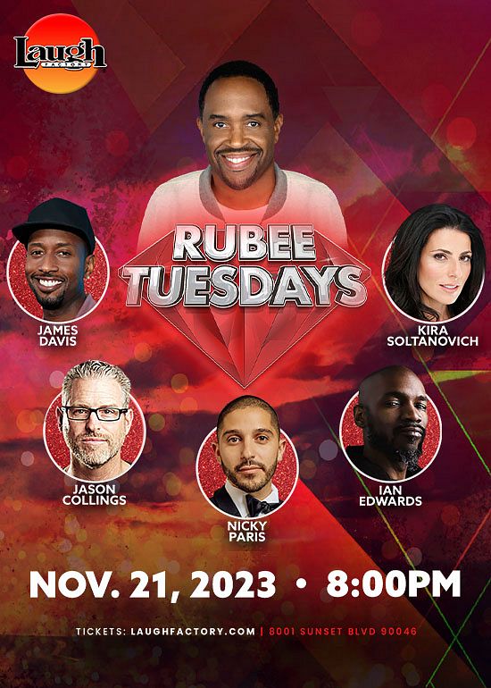 Rubee Tuesdays Tickets at Laugh Factory Hollywood in Los Angeles by ...