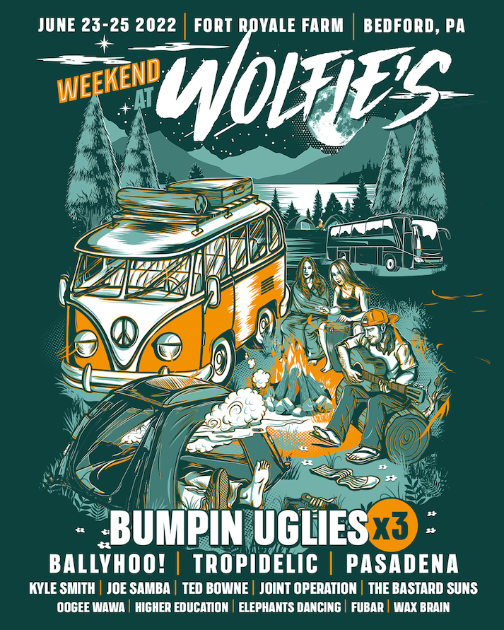 Weekend at Wolfies 2022 Tickets at Fort Royale Farm in Bedford by Bumpin Uglies | Tixr