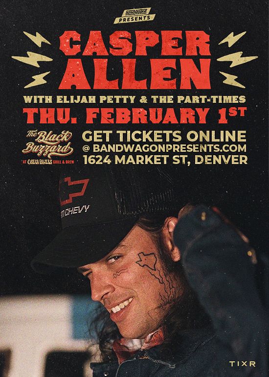 Casper Allen, Elijah Petty & the Part-Times Tickets at The Black ...