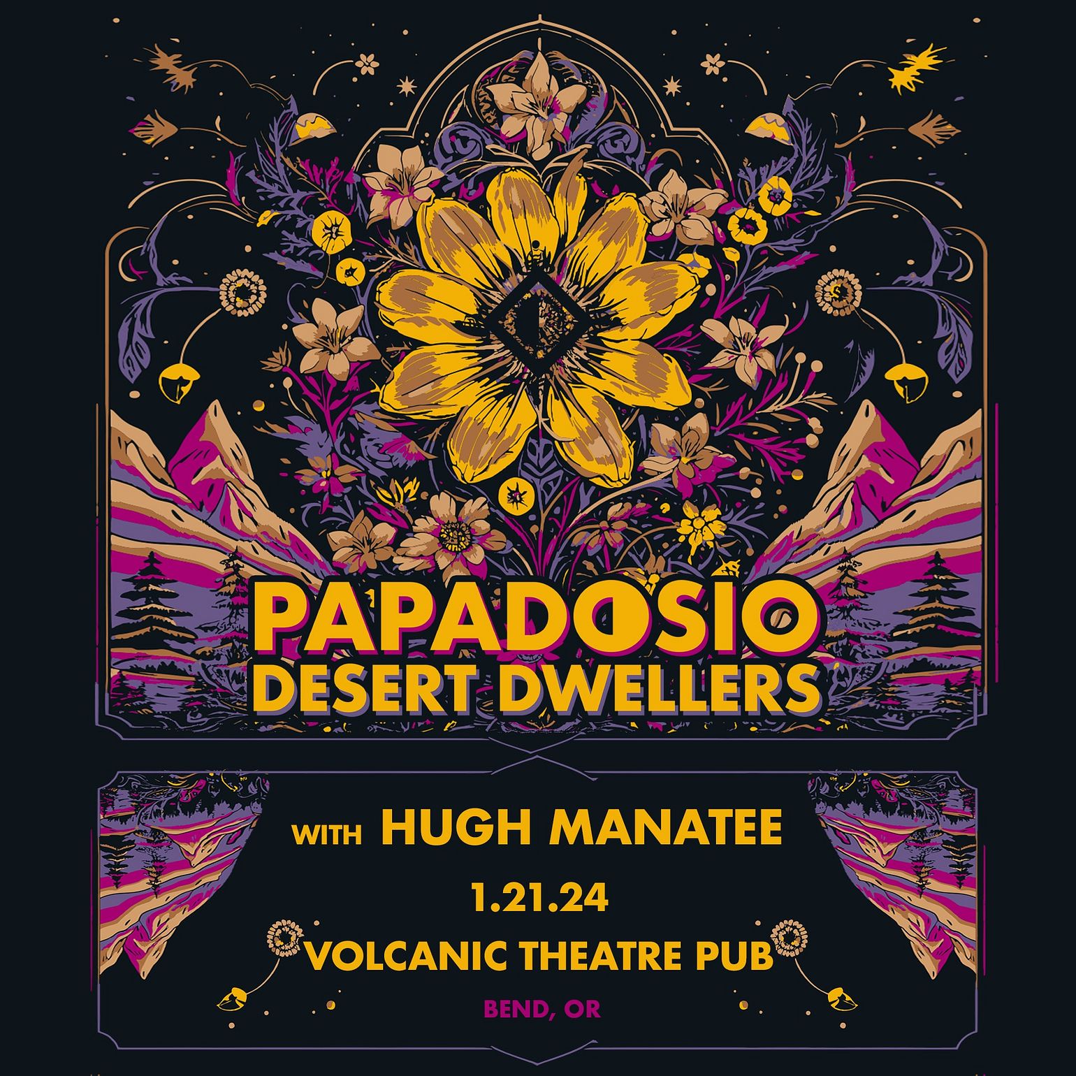 Papadosio + Desert Dwellers Tickets at Volcanic Theater Pub in Bend by Volcanic Theatre Pub | Tixr