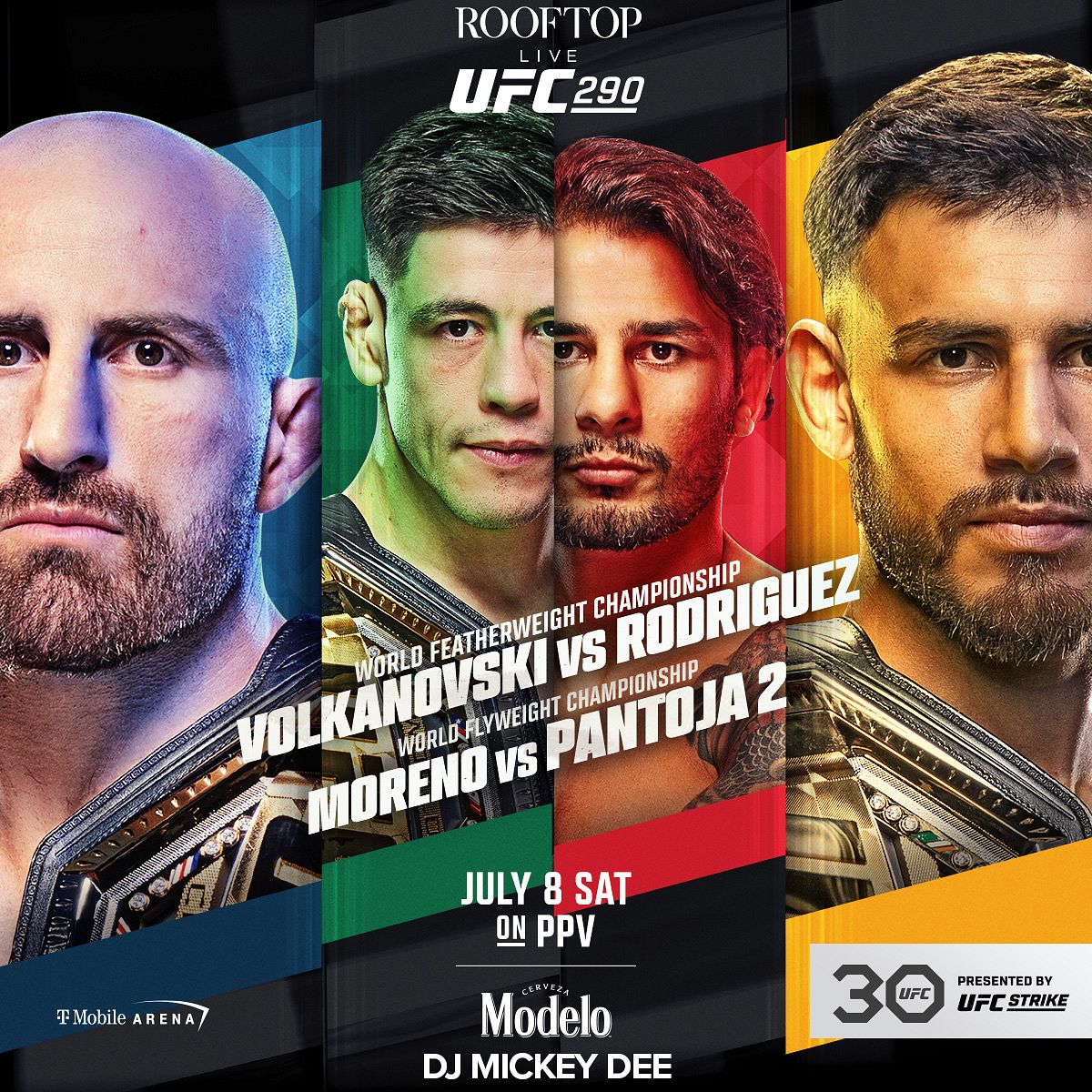 UFC 290 | Rooftop Live - Hard Rock Holly Tickets at Rooftop Live in ...