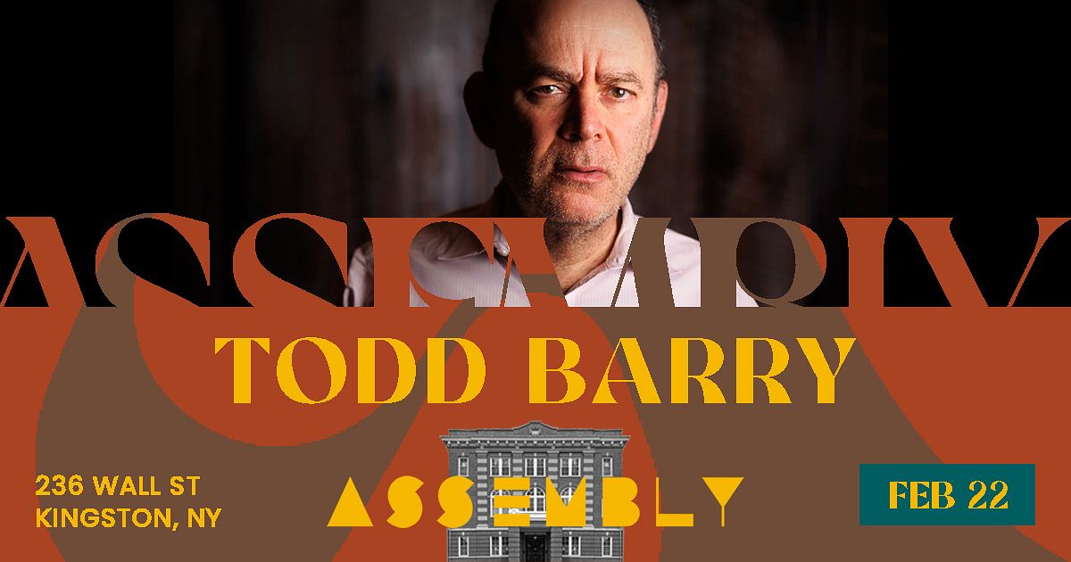 Todd Barry Tickets at Assembly in Kingston by Assembly | Tixr