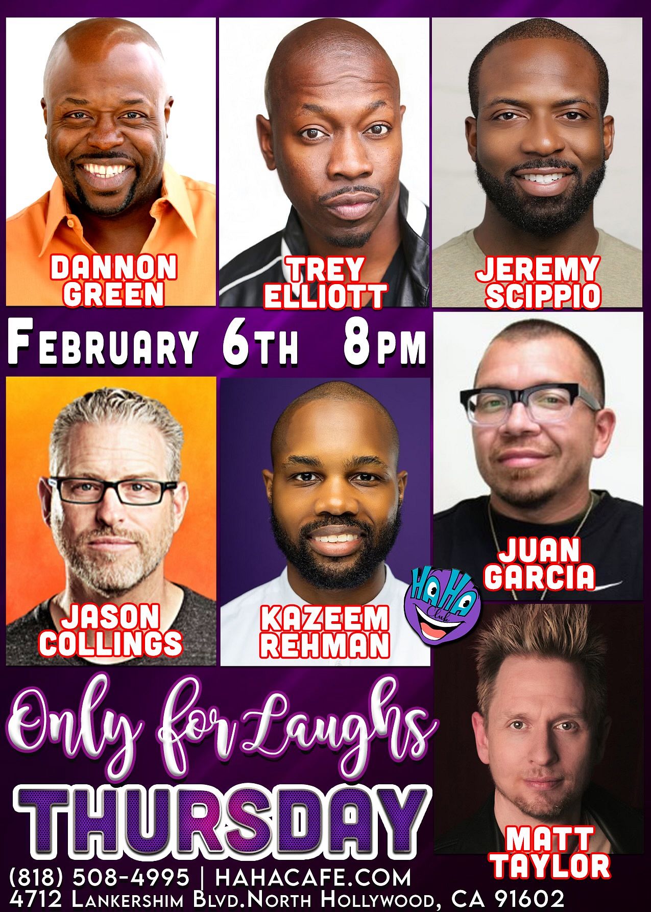 Thursday Comedy Tickets at Ha Ha Comedy Club in Los Angeles by Haha ...