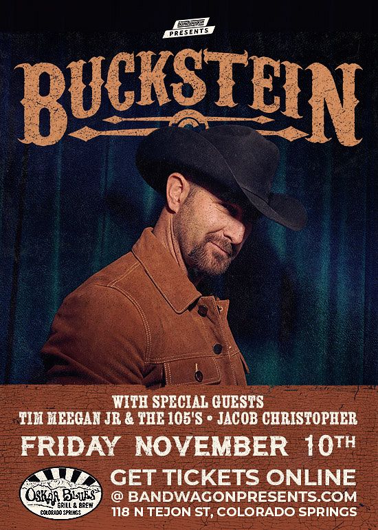 Buckstein, Tim Meegan & the 105's, Jacob Christopher Tickets at The ...