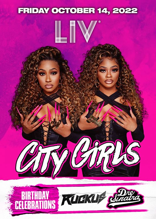 City Girls Tickets at LIV in Miami Beach by LIV | Tixr