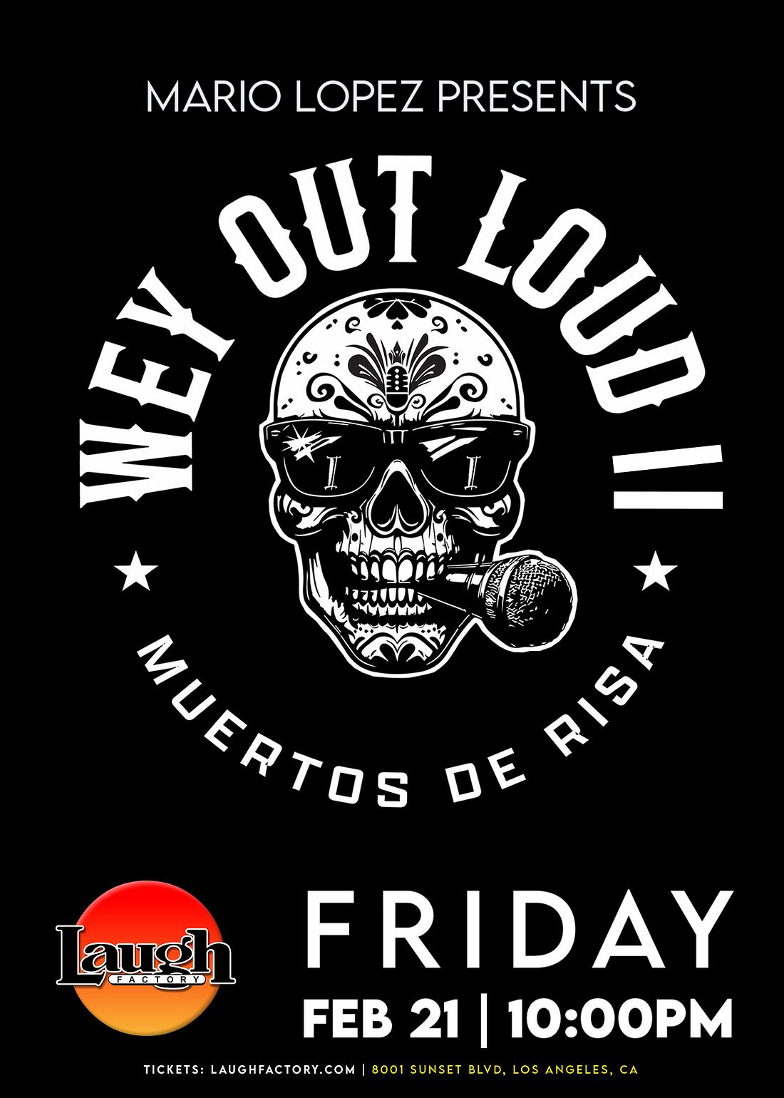 Wey Out Loud II Tickets at Laugh Factory Hollywood in Los Angeles by ...