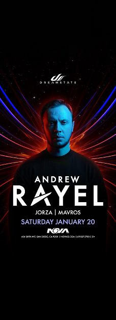 Andrew Rayel Tickets at Nova SD in San Diego by Nova SD | Tixr