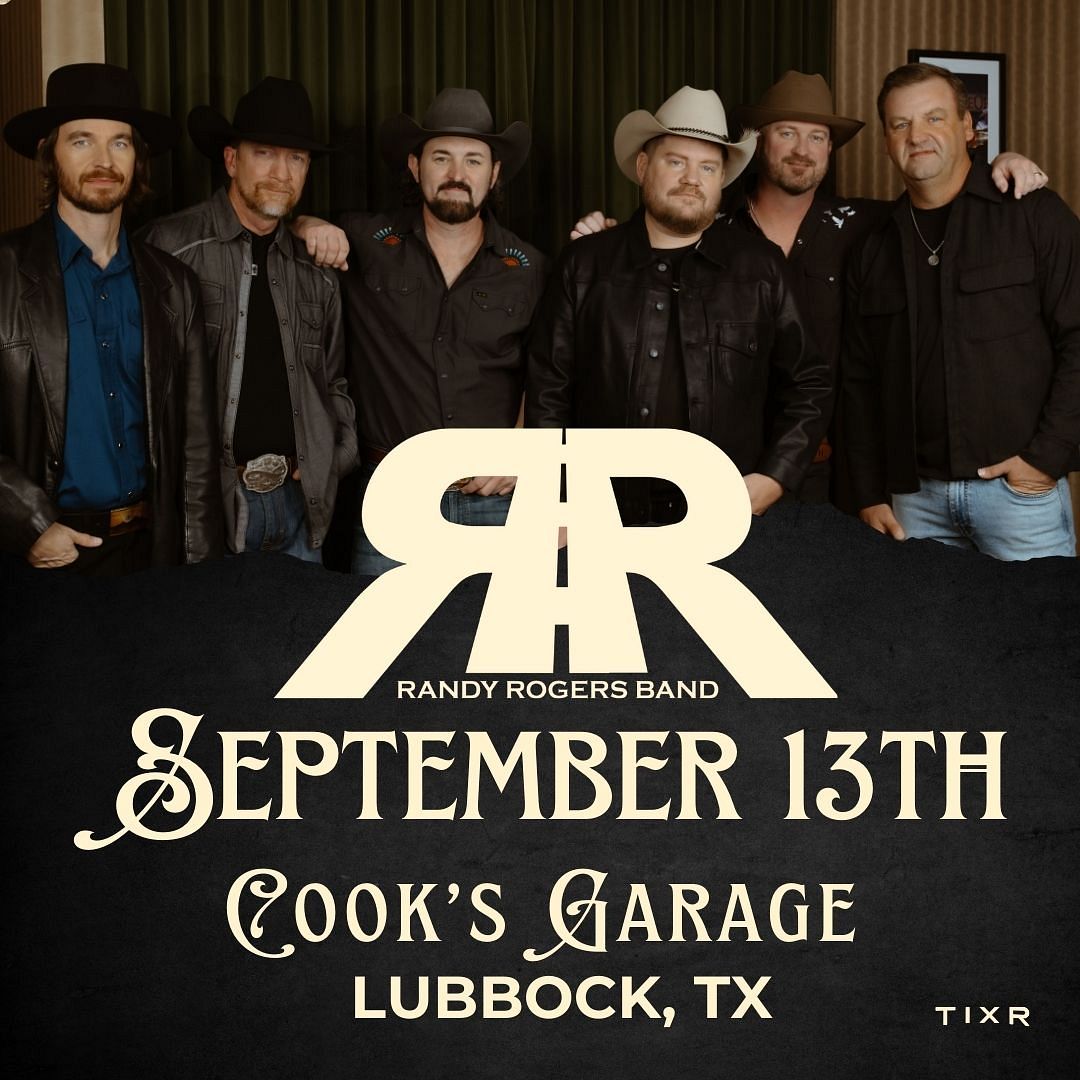 Randy Rogers Band with the Powell Brothers Tickets at Cook's Garage in ...