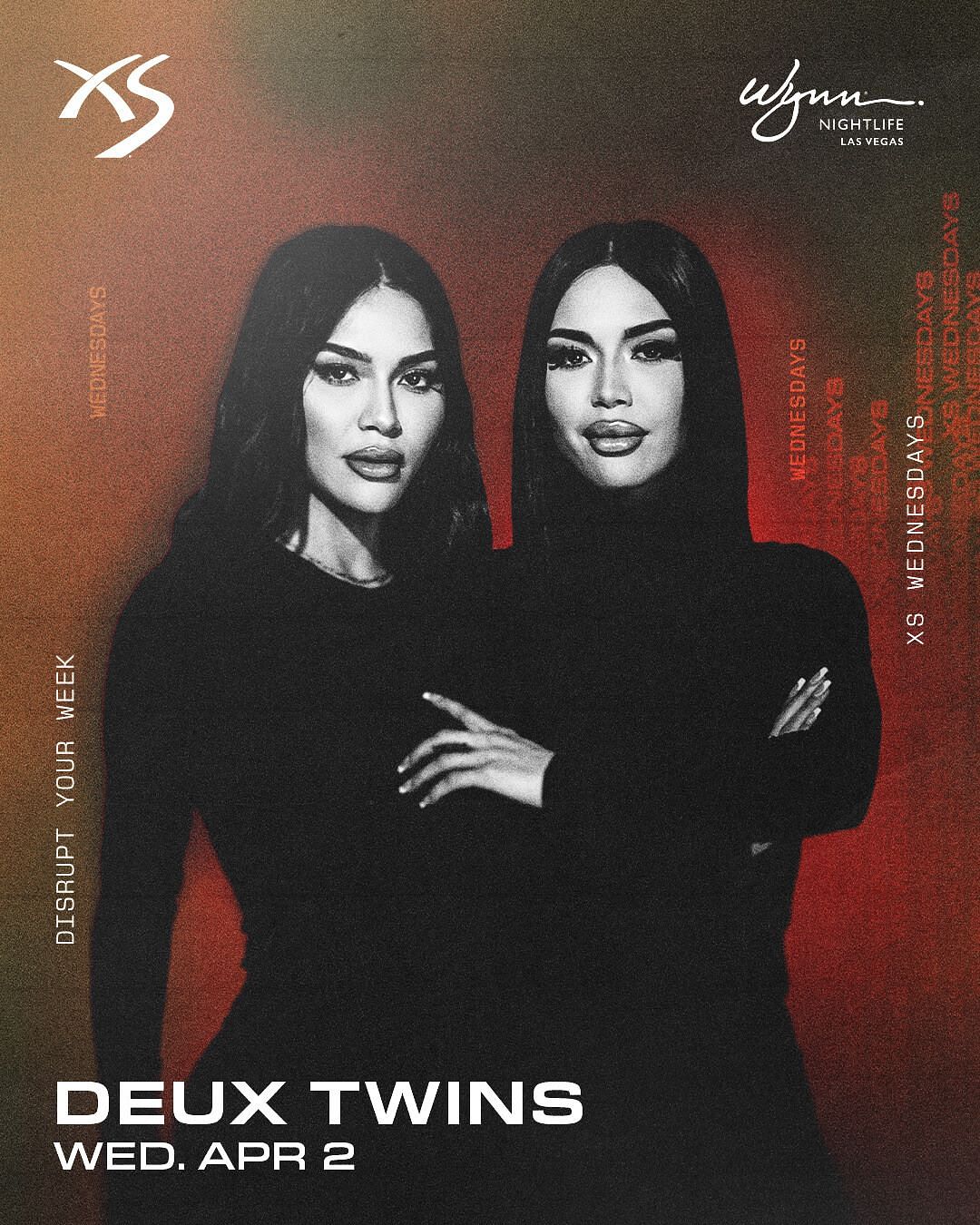 Deux Twins Tickets at XS Nightclub in Las Vegas by XS | Tixr