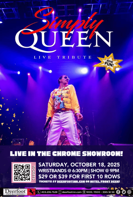 Simply Queen - Queen Tribute Band Tickets at Deerfoot Inn & Casino in ...