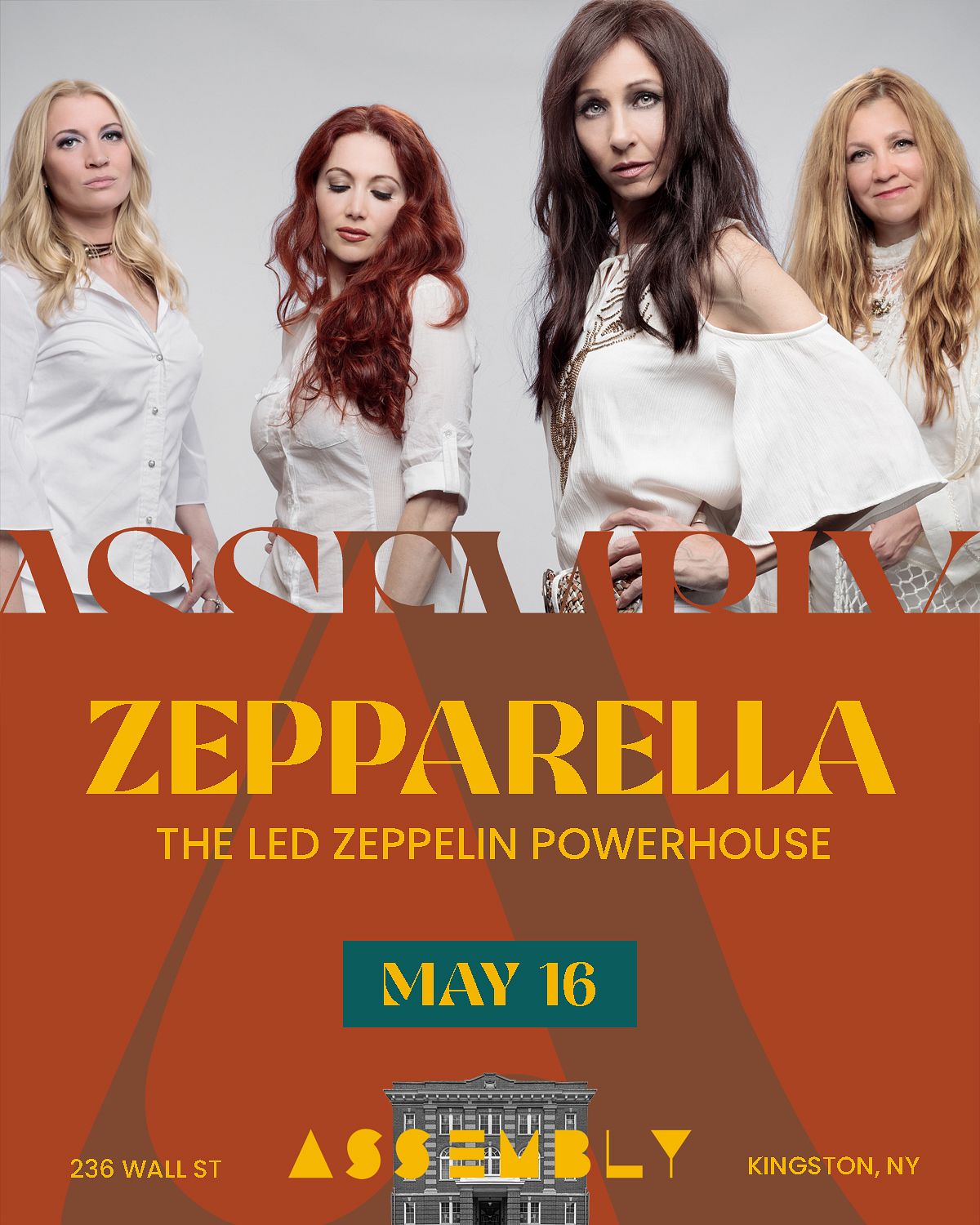 Zepparella: The Led Zeppelin Powerhouse Tickets at Assembly in Kingston ...