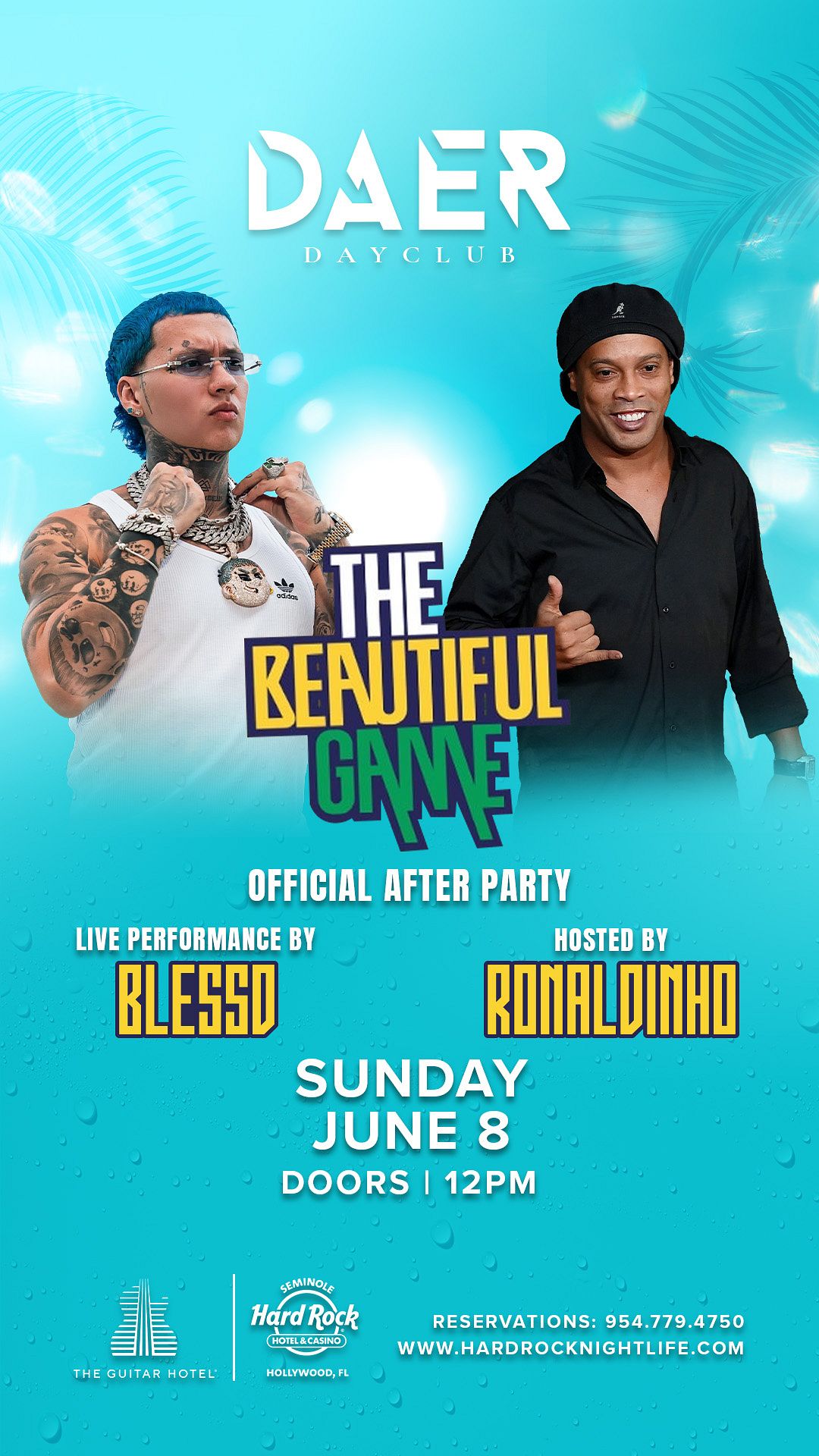 Blessd & Ronaldinho | DAER Dayclub Tickets at DAER Dayclub South ...
