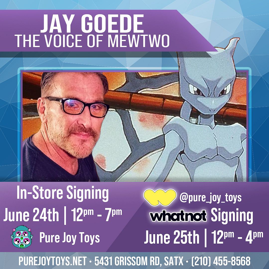 Jay Goede Meet & Greet Tickets at PURE JOY TOYS in San Antonio by Pure ...