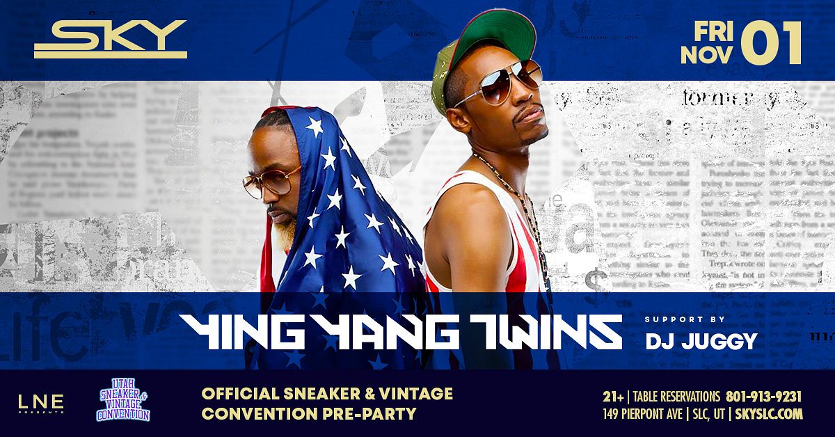 YING YANG TWINS at SKY Tickets at Sky SLC in Salt Lake City by SKY SLC ...
