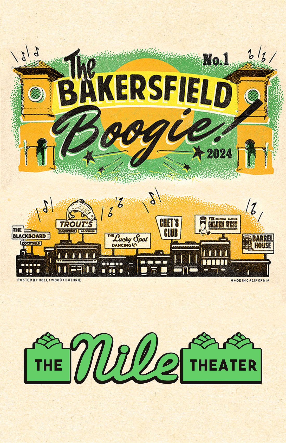 The Bakersfield Boogie #1 Tickets at The Nile Theater in Bakersfield by ...