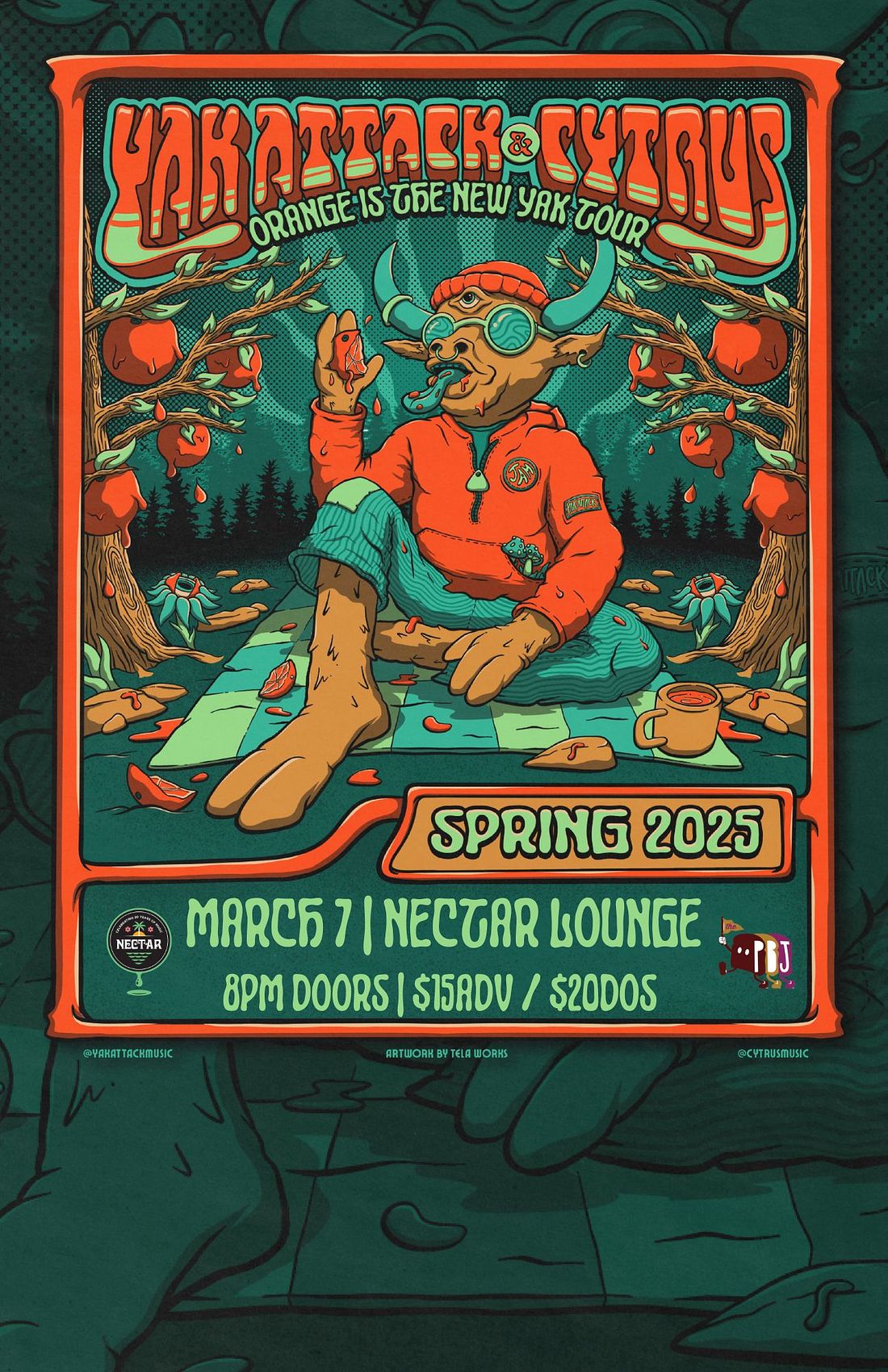 YAK ATTACK & CYTRUS Tickets at Nectar Lounge in Seattle by Nectar ...