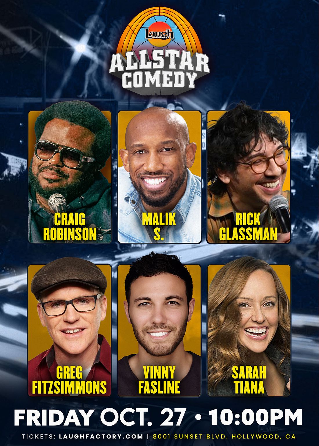 Laugh Factory All Stars! Tickets at Laugh Factory Hollywood in Los ...