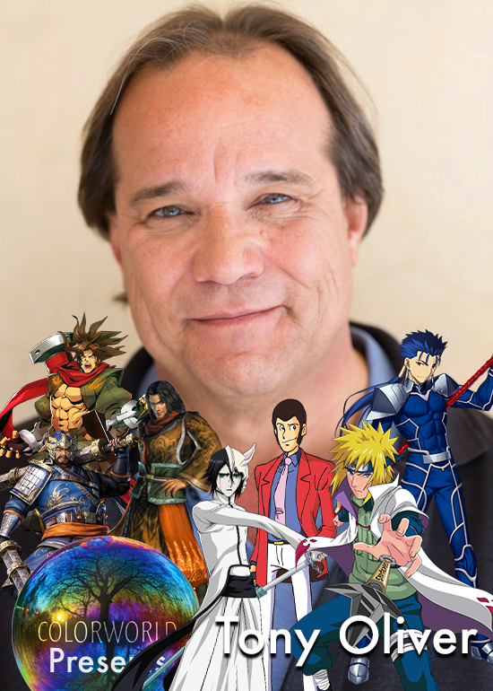 Tony Oliver Voice of: Arsene Lupin III Tickets at Your Computer or ...