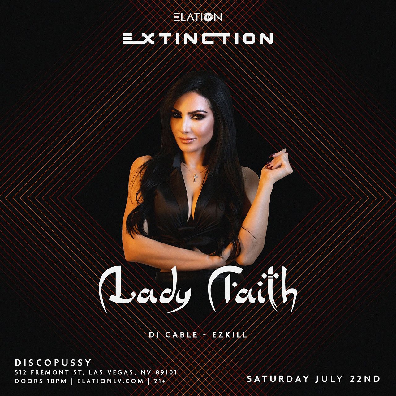 DP: Elation w/ LADY FAITH Tickets at Discopussy in Las Vegas by Corner Bar Management LLC | Tixr