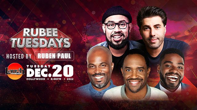 Rubee Tuesdays Tickets At Laugh Factory Hollywood In Los Angeles By Laugh Factory Hollywood Tixr