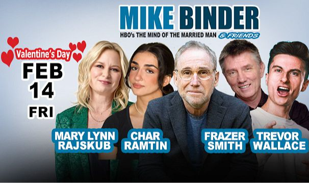 MIKE BINDER & FRIENDS Tickets at Laugh Factory Covina in Covina by Laugh Factory Covina | Tixr