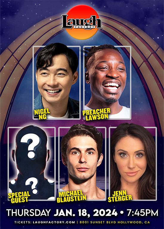 Thursday All-Star Comedy Tickets at Laugh Factory Hollywood in Los ...