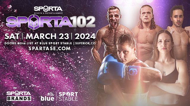 Sparta 102 Tickets at Blue Sport Stable in Superior by Sparta Sports ...