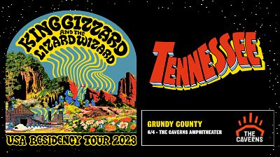 King Gizzard & The Lizard Wizard at The Caverns Amphitheater (Outdoors ...