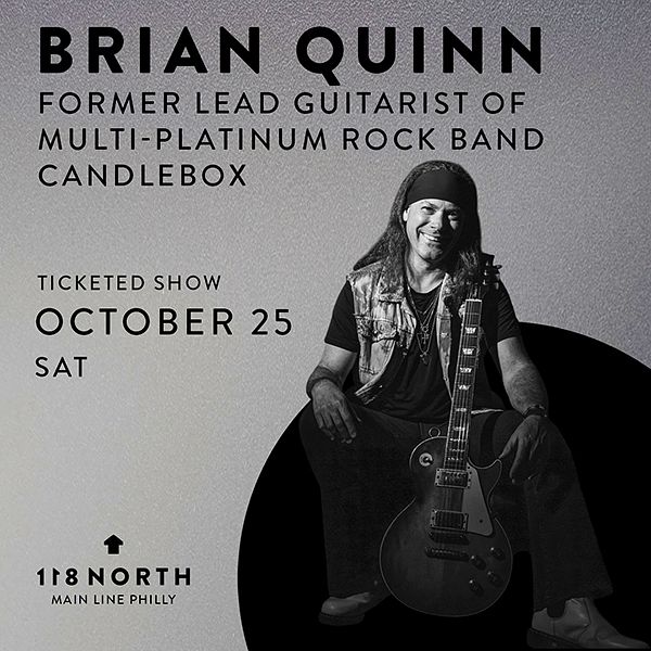 Brian Quinn (formerly of Candlebox) Tickets at 118 North in Wayne by ...