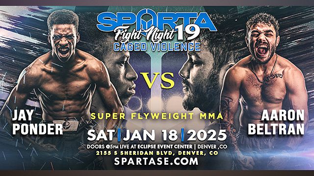 Sparta Fight Night 19 - Caged Violence Tickets at Eclipse Event Center ...