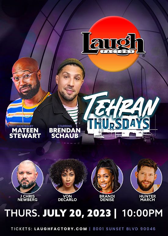 Tehran Thursdays Tickets at Laugh Factory Hollywood in Los Angeles by ...