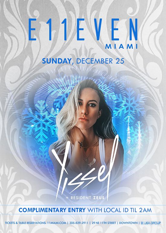 YISSEL Tickets at E11EVEN Miami in Miami by 11 Miami | Tixr