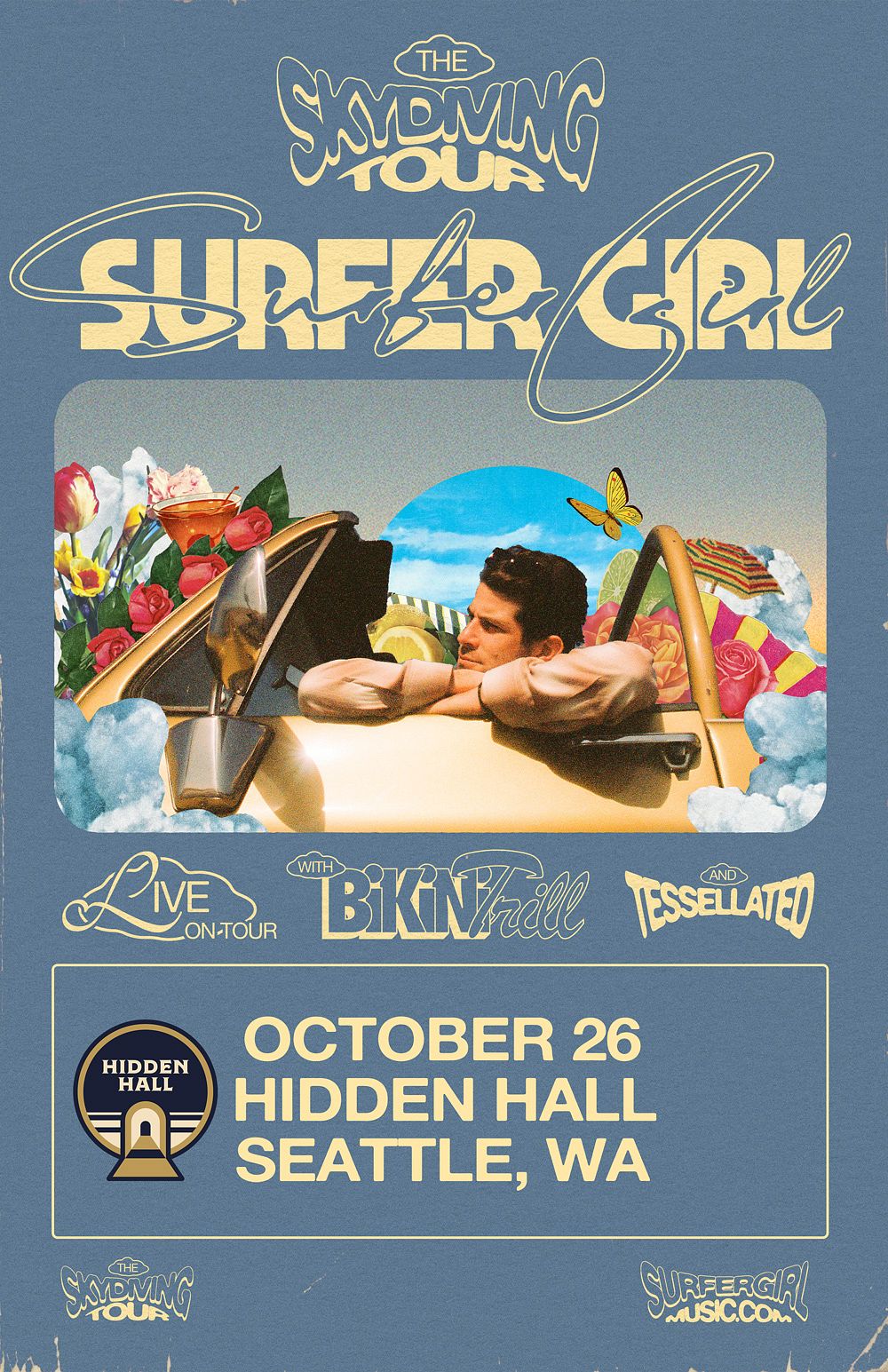 SURFER GIRL with Bikini Trill, Tessellated Tickets at Hidden Hall in ...