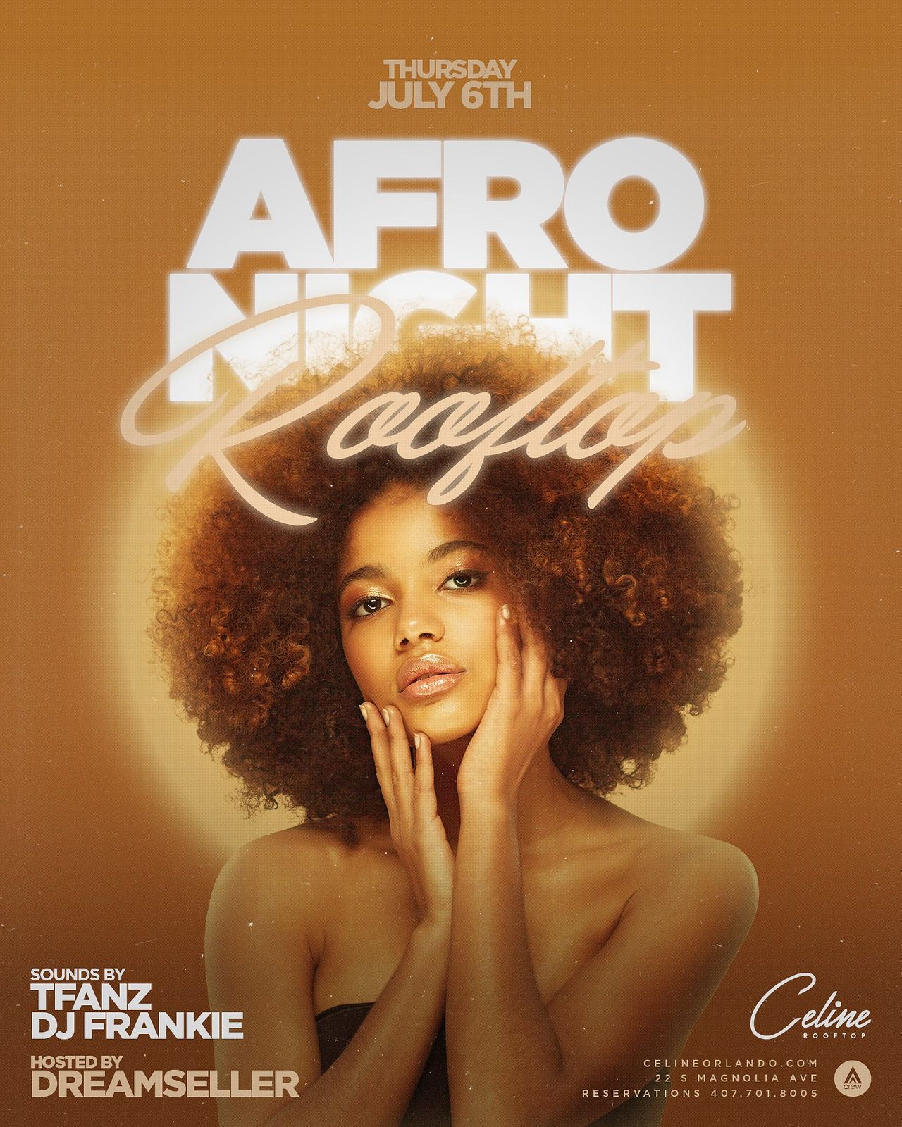 Afro Night Tickets at CELINE ORLANDO in Orlando by Celine Orlando | Tixr