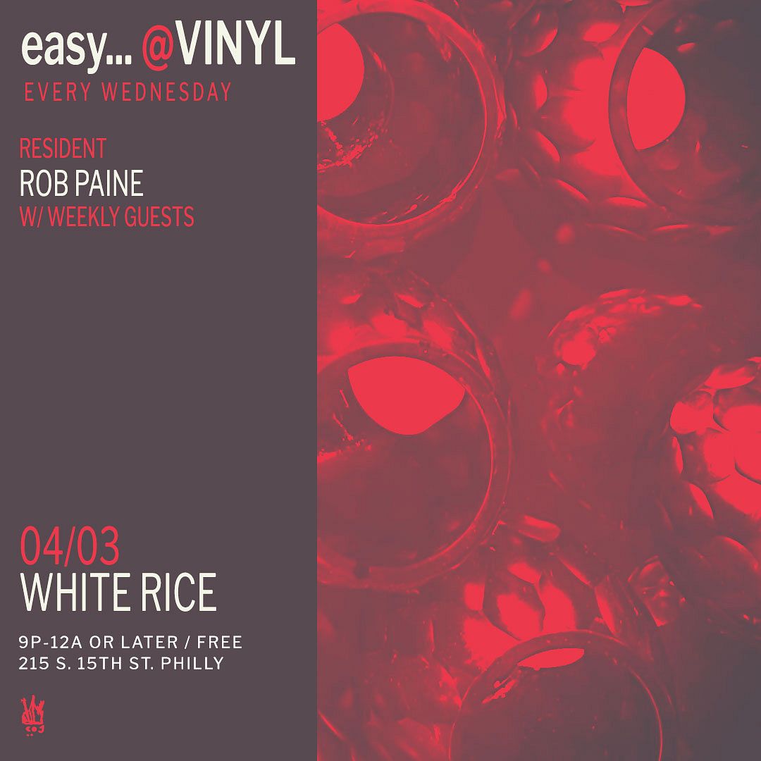 Rob Paine Tickets at VINYL in Philadelphia by Vinyl | Tixr