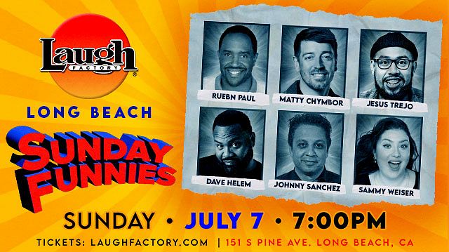 Sunday Funnies Tickets at Laugh Factory Long Beach in Long Beach by ...