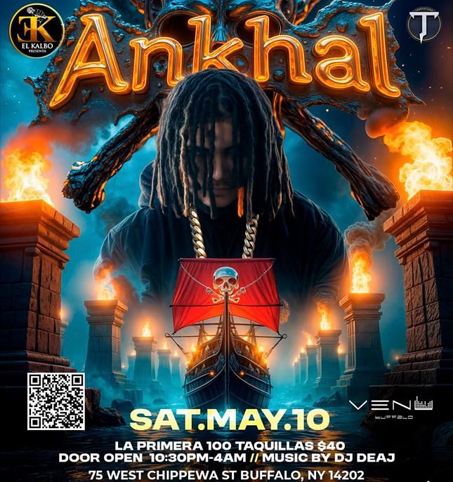 Ankhal en Vivo! Tickets at VENU in Buffalo by VENU | Tixr