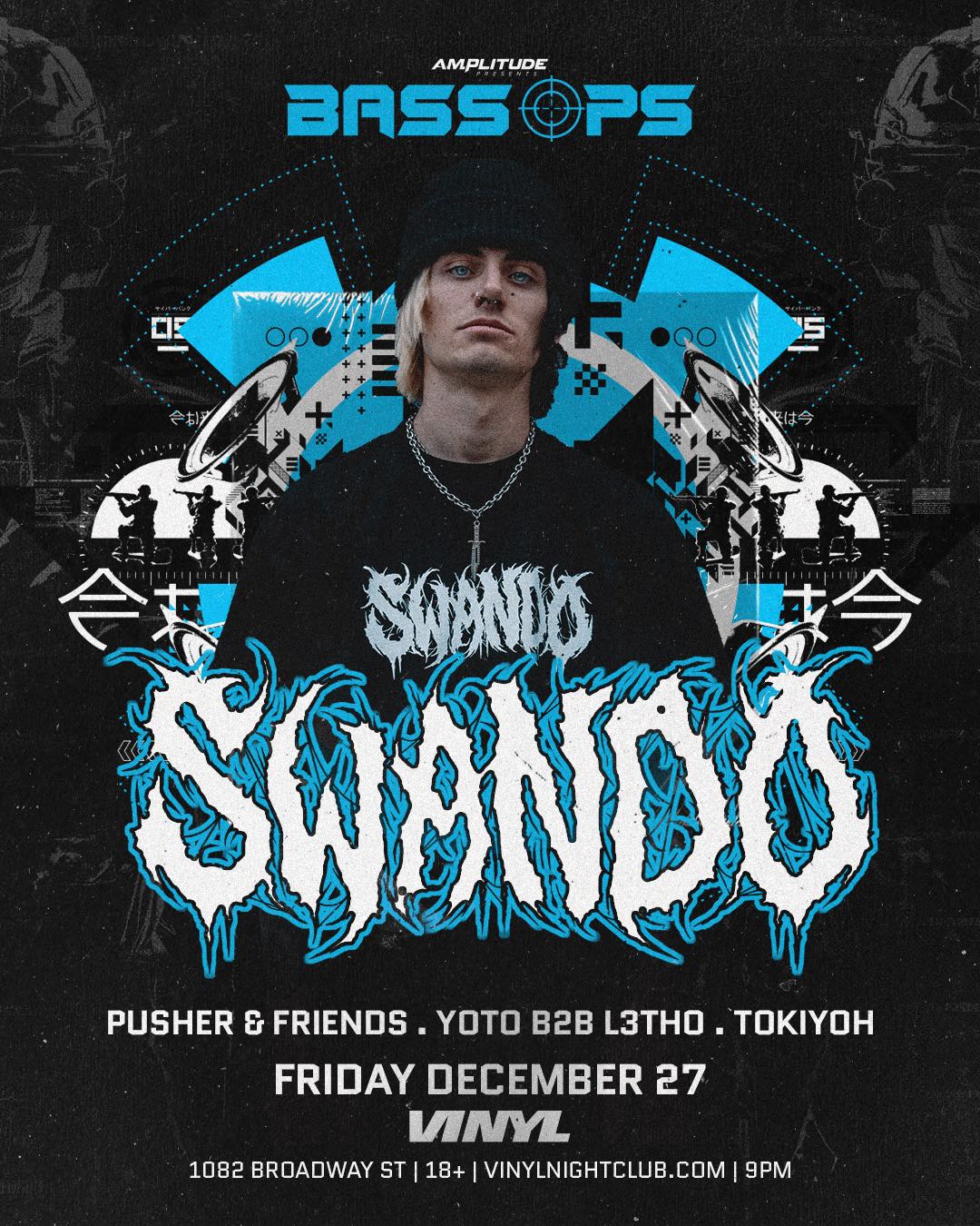 Bass Ops: Swando Tickets at Club Vinyl in Denver by Club Vinyl | Tixr