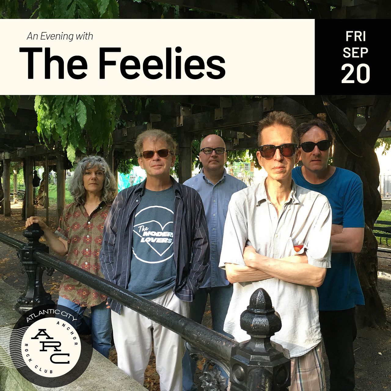 The Feelies Tickets at Anchor Rock Club in Atlantic City by Anchor Rock ...